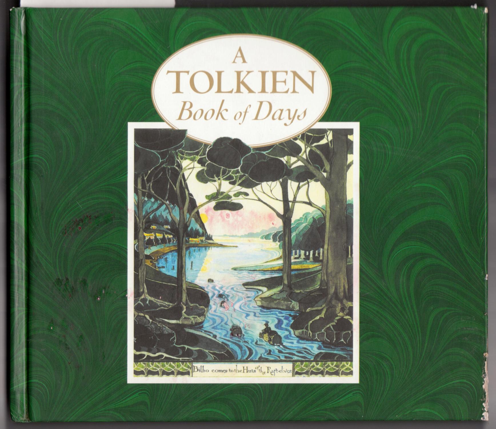 A Tolkien Book of Days : 1996 Diary with Illustrations. by Tolkien, J ...