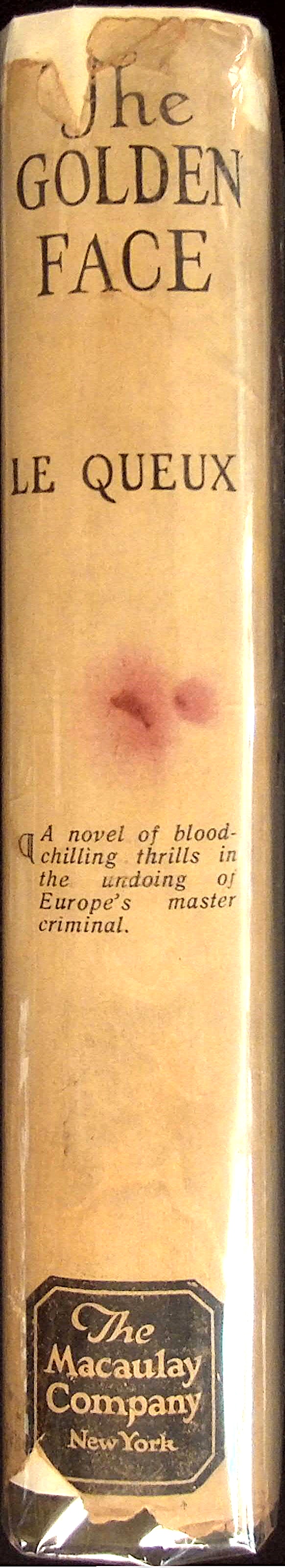 The Golden Face by Le Queux, William: Good+ Hardcover (1922) | Source ...