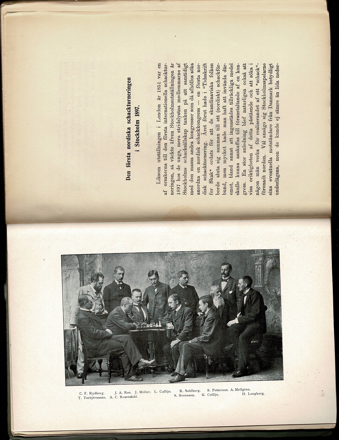 De nordiska schackkongresserna: Stockholm 1897, Köpenhamn 1899 ...