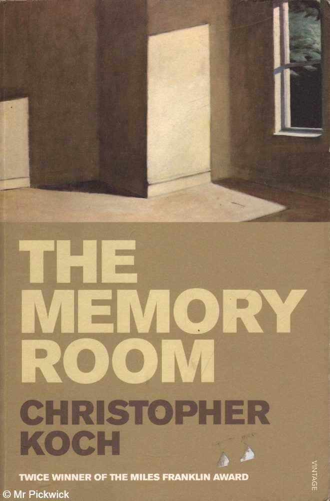 The Memory Room by Koch, Christopher: Very Good Softcover (2007) First Edition. | Mr Pickwick's ...