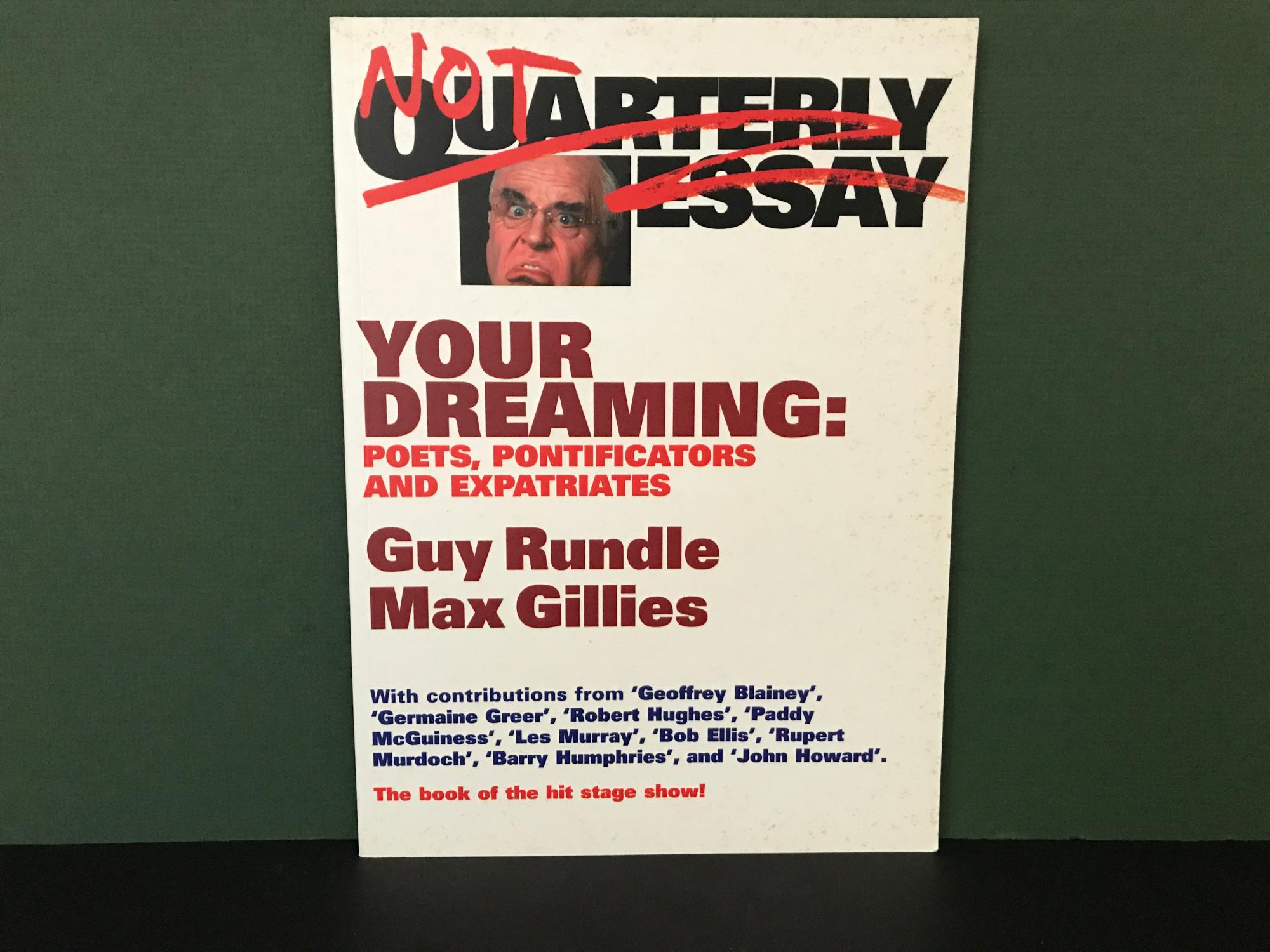 Your Dreaming: The Prime Minister's Cultural Convention - A Symposium ...