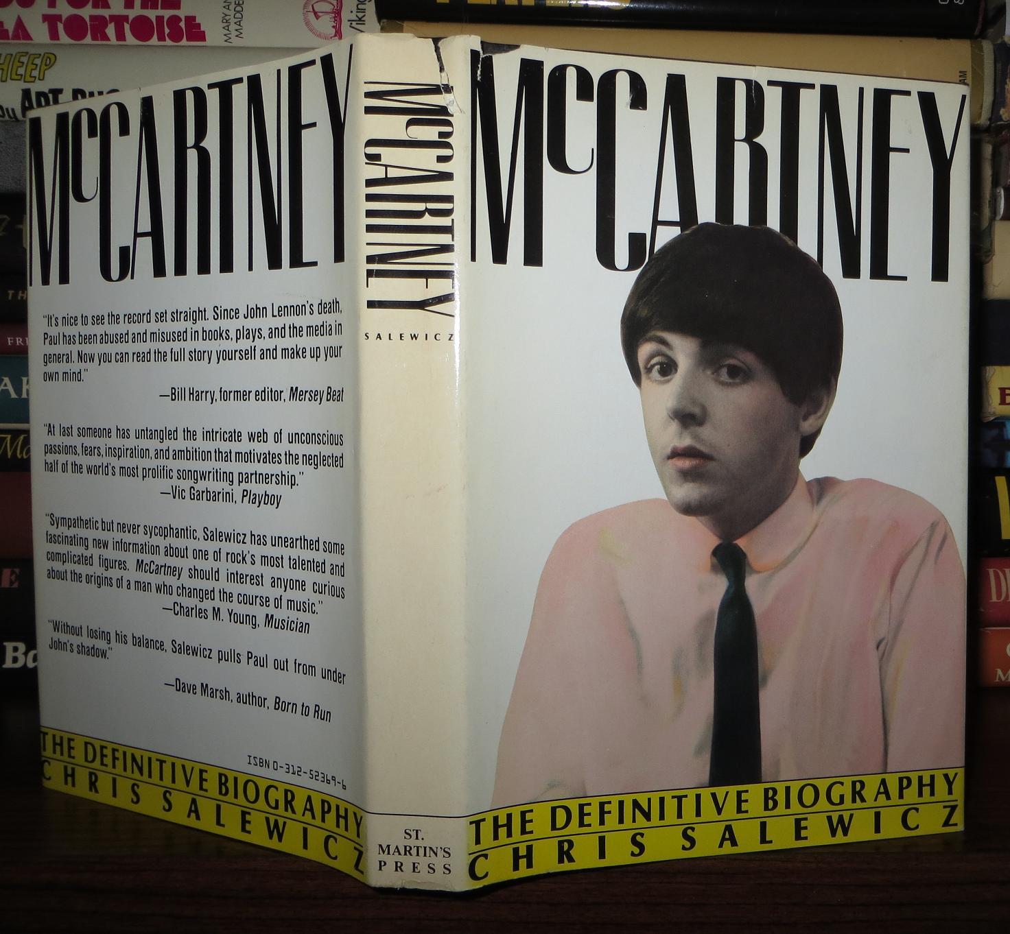 MCCARTNEY The Definitive Biography by Salewicz, Chris - Paul McCartney ...