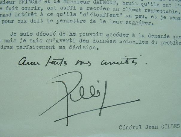 Le général Gilles redoute l'embrasement de Sétif. by Gilles Jean 1904 ...