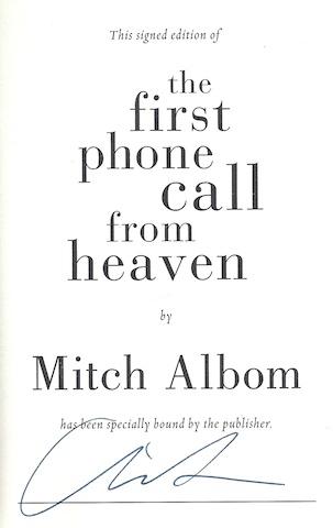 the first phone call from heaven (Signed First Edition by Mitch Albom ...