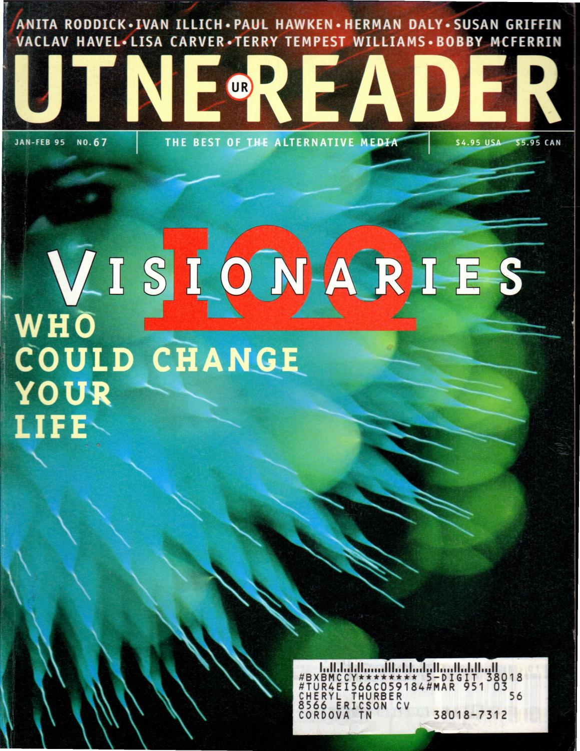 Utne Reader: The Best of the Alternative Media: No. 67: January ...