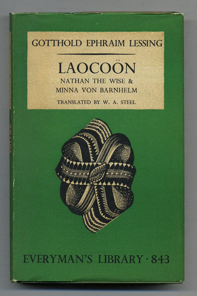 Laocoon, Nathan the Wise, Minna Von Barnhelm by LESSING, Gotthold ...