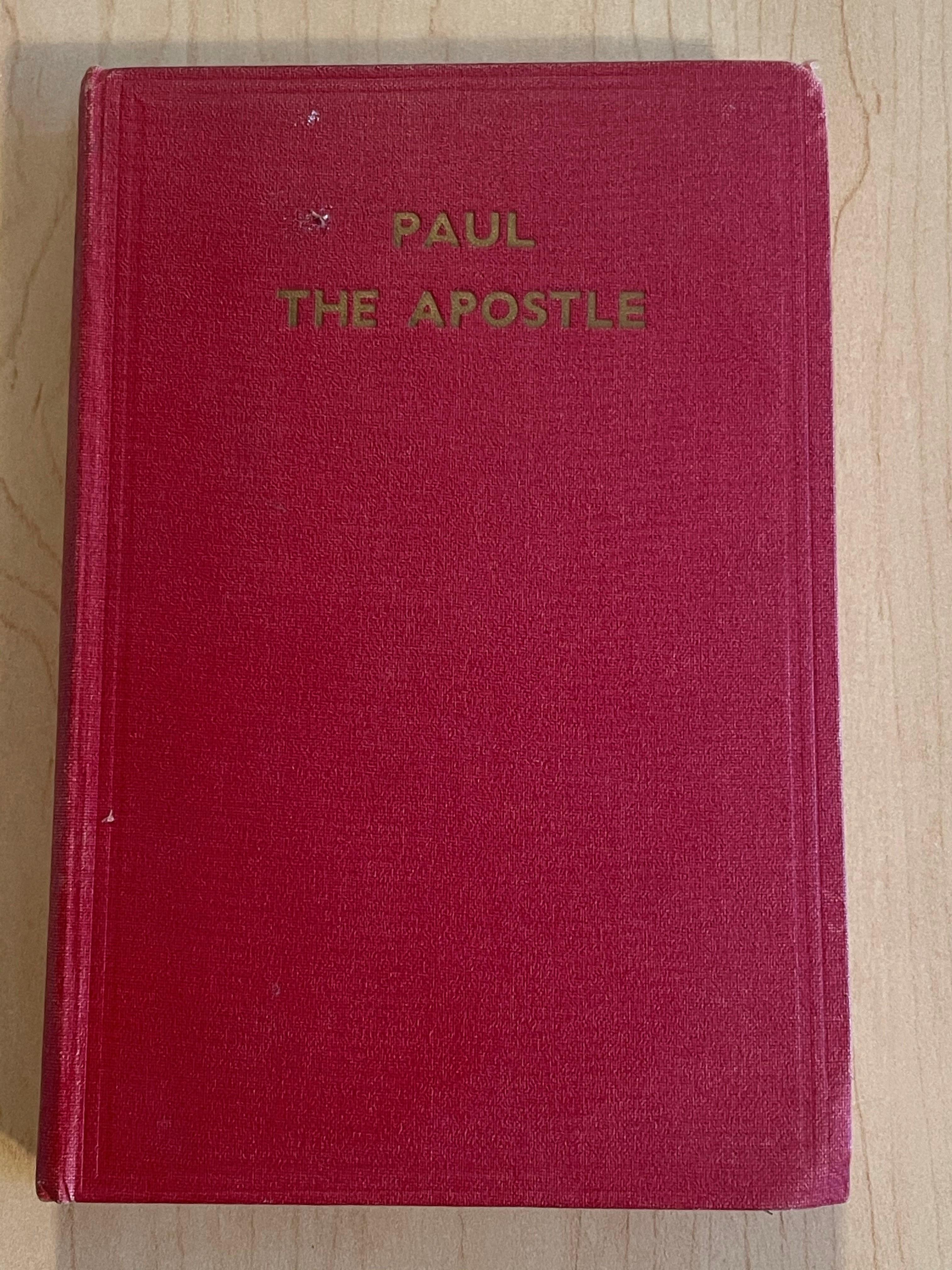 Paul The Apostle : Jew, Tarsian, Roman by Boulton, W. H.: Very Good ...