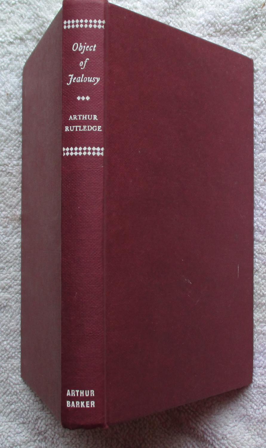 Object of Jealousy by Rutledge Arthur: Very Good Hard Cover (1961 ...