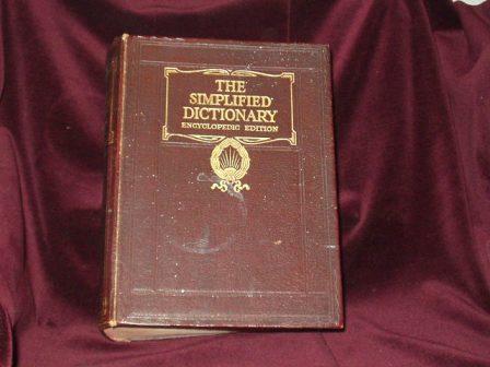 Virtue's Simplified Dictionary. Encyclopedic Edition; by Lewis, William ...