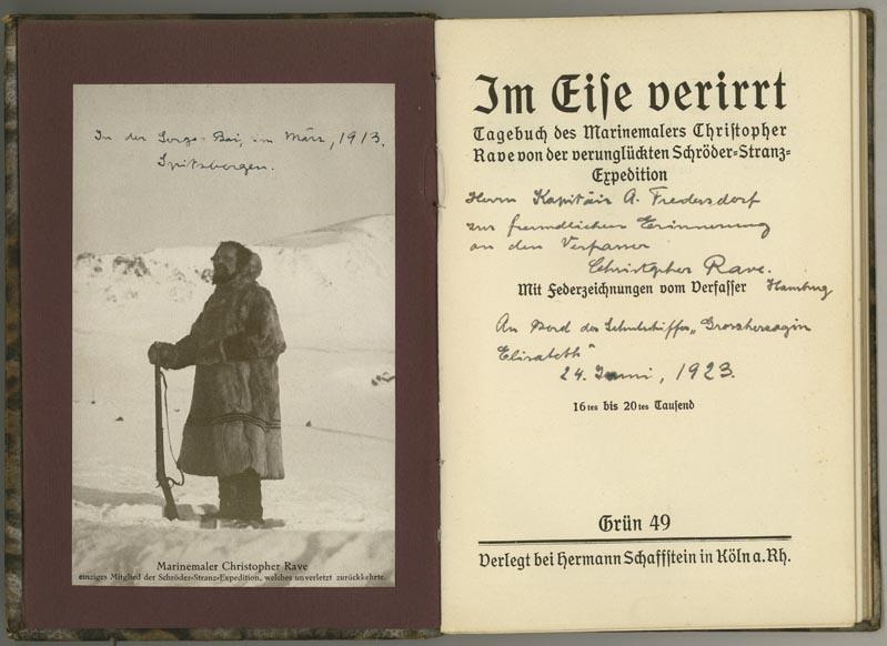 Im Eise verirrt. Tagebuch des Marinemalers Christopher Rave von der ...