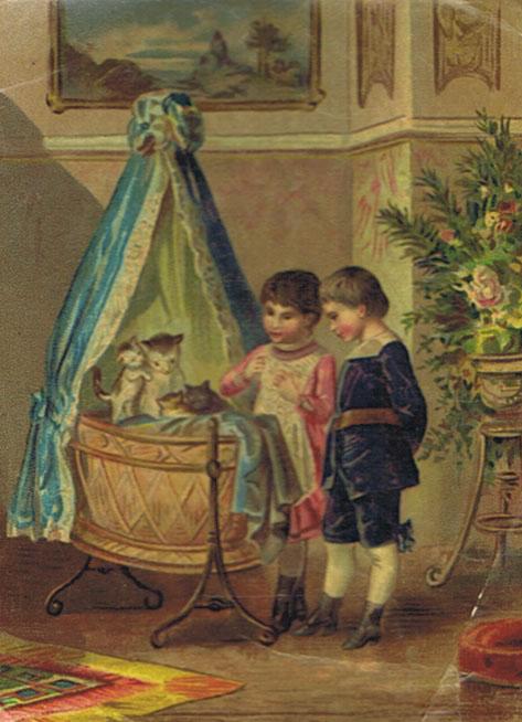 TARJETA CON PUBLICIDAD DE CRISPULO MORO - REPRESENTANTE DE FABRICAS DE ...