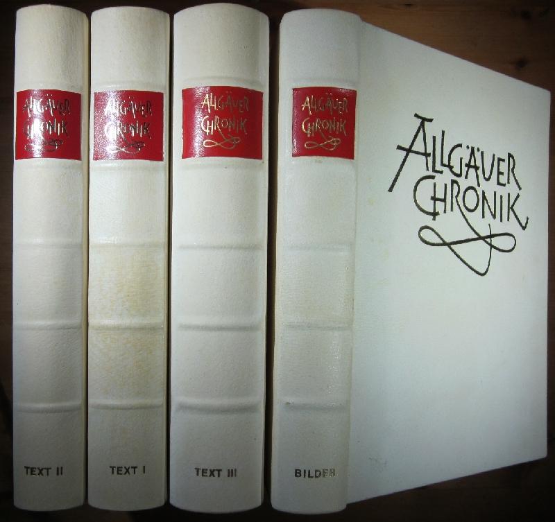 Allgäuer Chronik. Daten und Ereignisse. von Weitnauer, Alfred:: (1972 ...