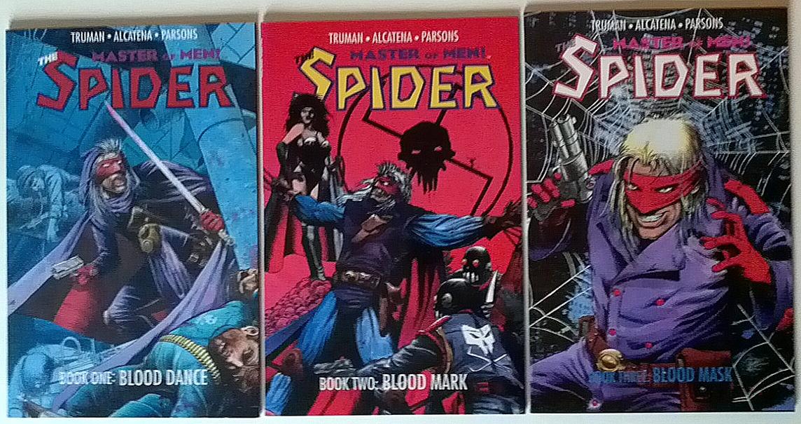 THE SPIDER MASTER OF MEN: 2 Complete Mini Series All 6 Graphic novels ...