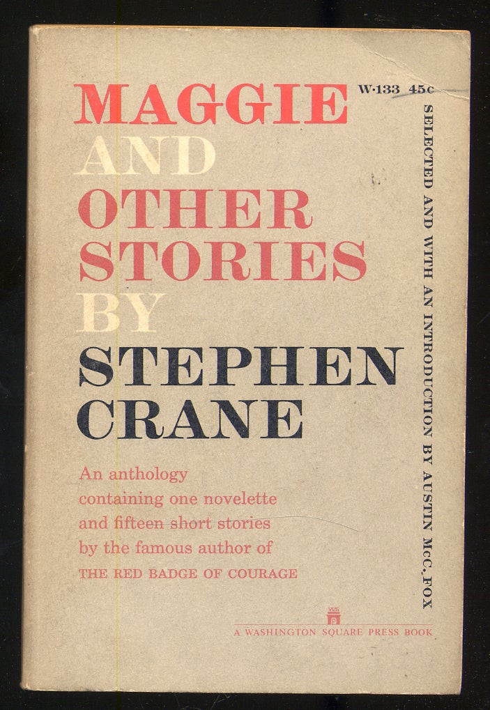 Maggie and Other Stories by CRANE, Stephen: Near Fine Softcover (1960 ...