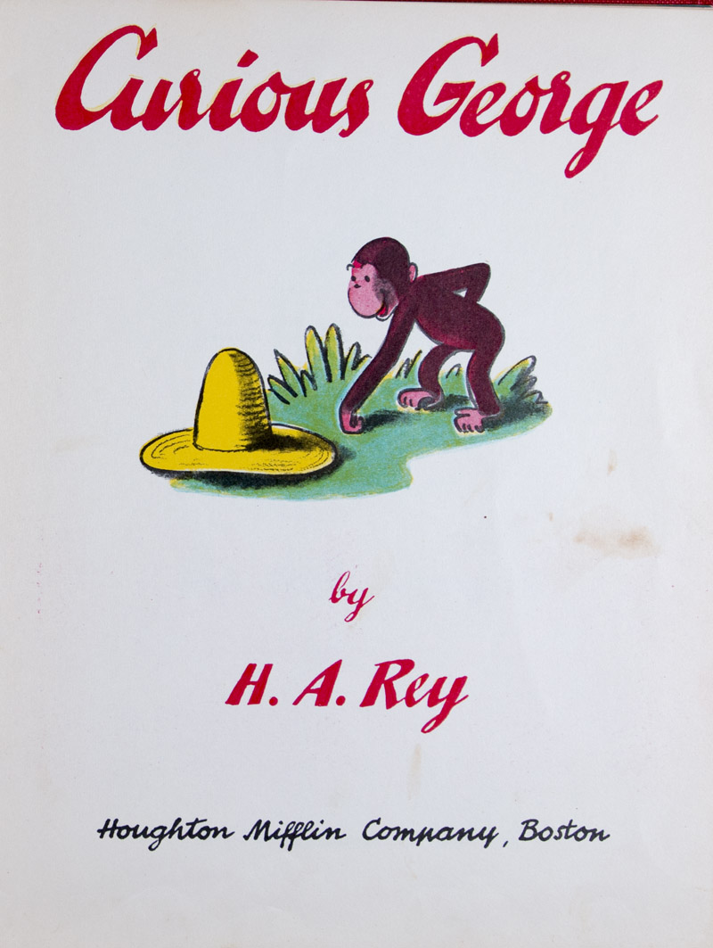Curious George by Rey, H. A.: g+ Hardcover (1941) | ERIC CHAIM KLINE ...