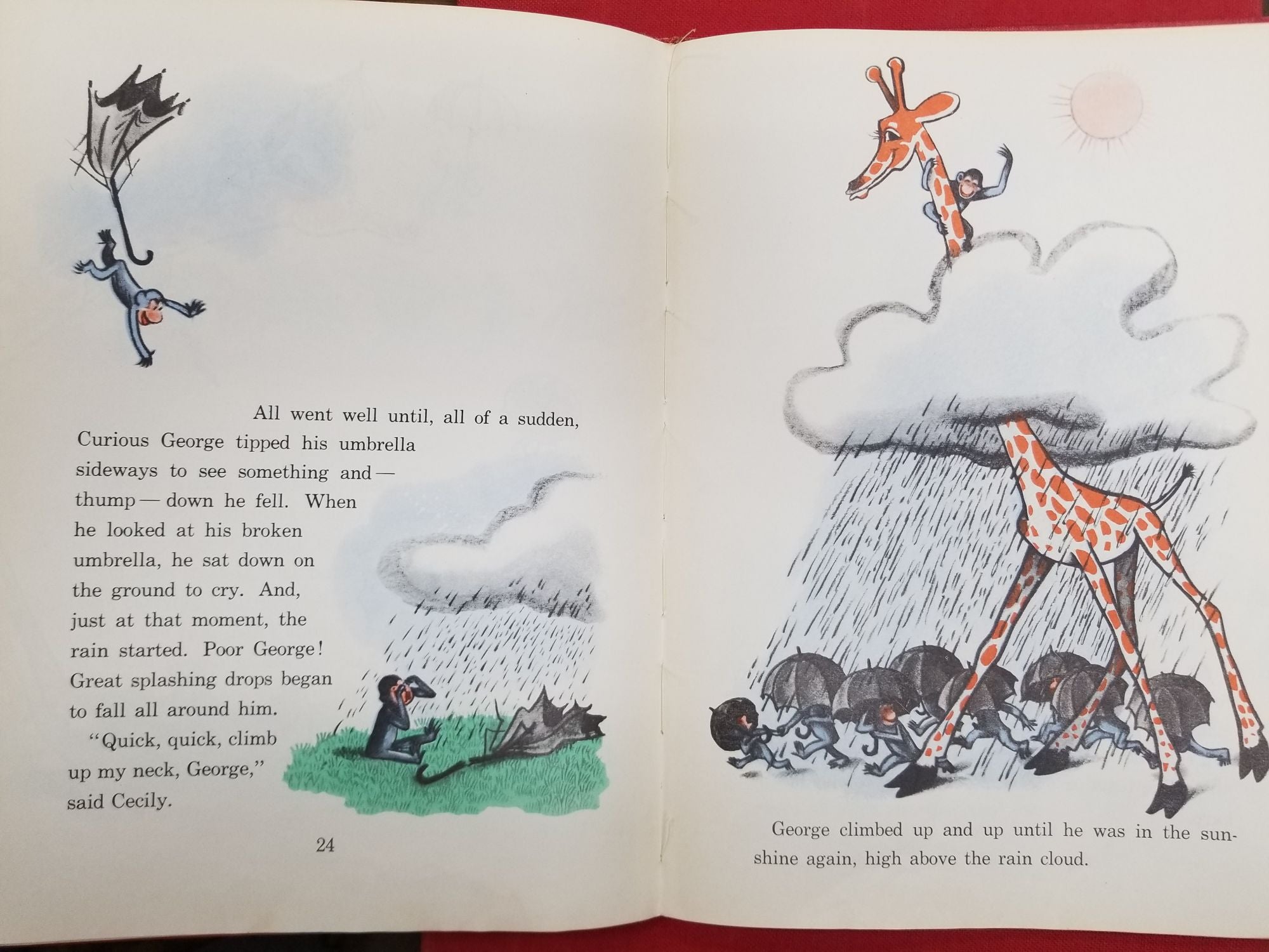 Cecily G. and the 9 Monkeys by Rey, H. A.: g+ Hardcover (1942) First ...