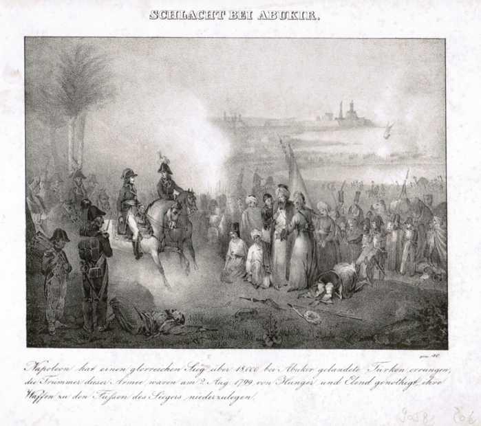 Schlacht bei Abukir. von Napoleon I.: Kunst / Grafik / Poster ...