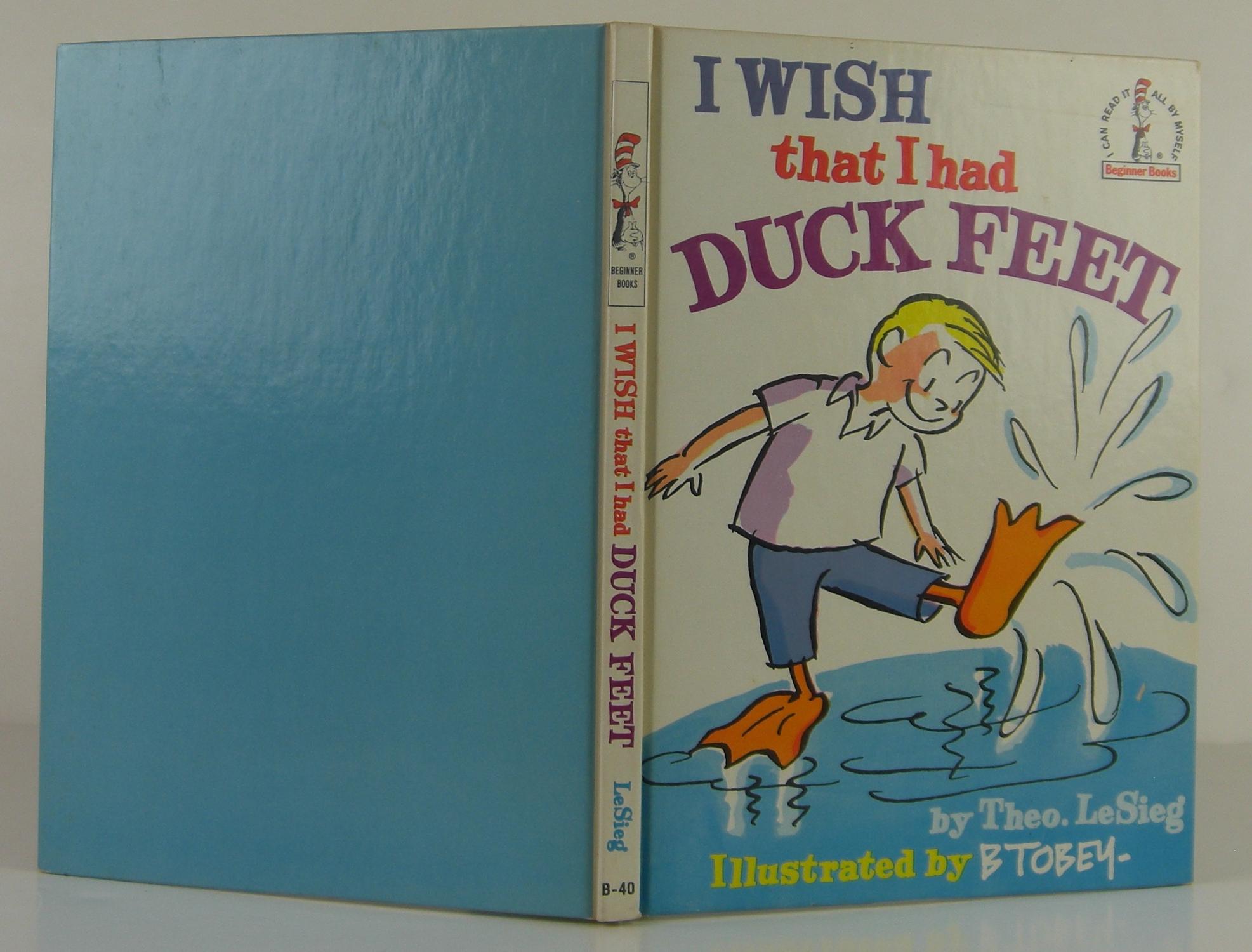 I Wish that I had Duck Feet by Seuss, Dr., LeSieg, Theo: Near Fine ...