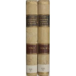 Biblioteca istorica della antica e nuova Italia. Saggio di bibliografia ...