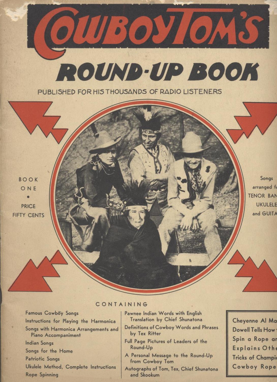 Cowboy Tom's Round-Up Book - Book One: Card Cover | Black Sheep Books