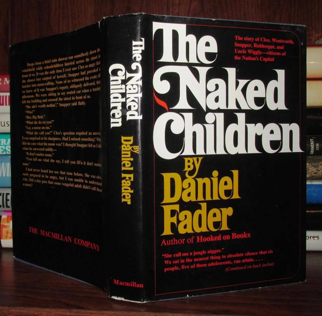 THE NAKED CHILDREN by Fader, Daniel: Hardcover (1971) First Edition ...