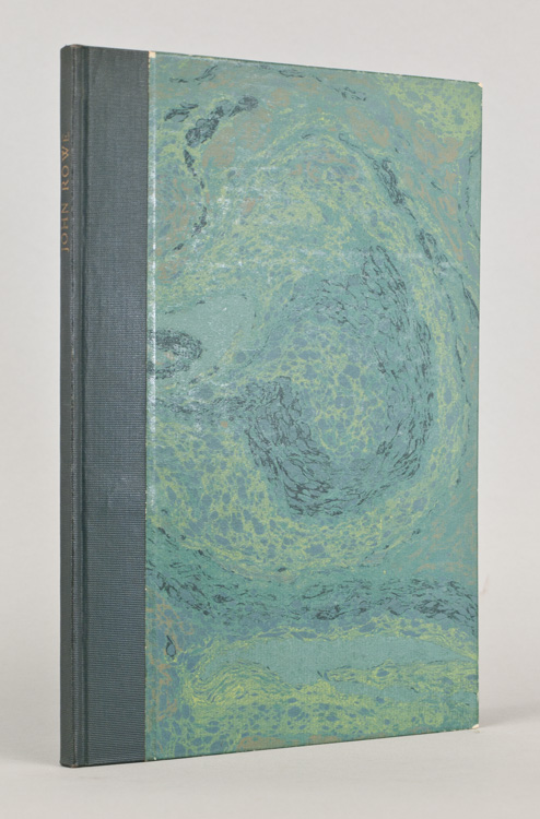 John Rowe. An Eighteenth Century Boston Angler von Phillips, John C ...