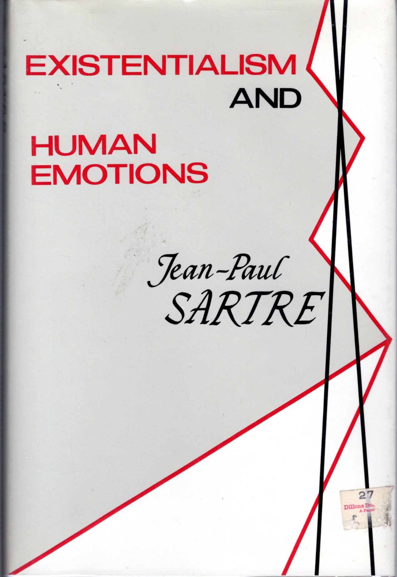 Existentialism and Human Emotions by Sartre, Jean-Paul: Near Fine ...