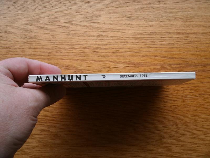 Ride the White Horse ( Manhunt Magazine December 1958 ) by Block ...