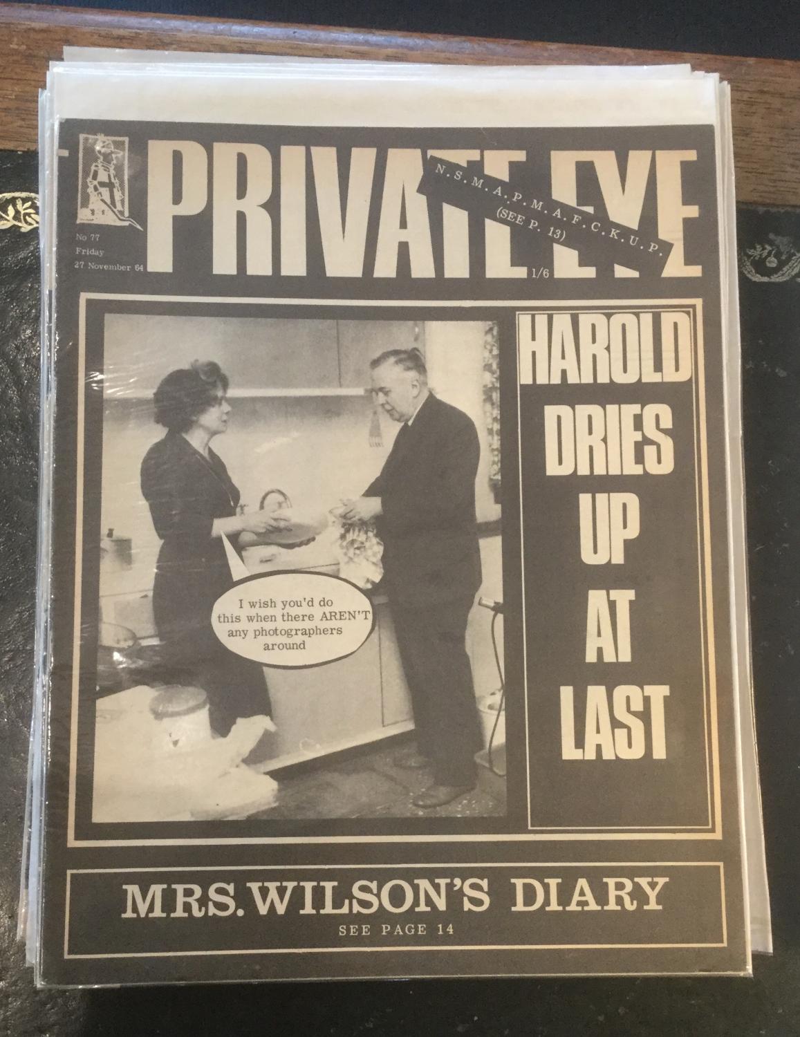 Private Eye Magazine (No.77): Fine Soft cover (1964) 1st Edition. | The ...