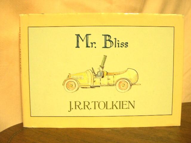 MR. BLISS. by Tolkien, J.R.R.: Hardcover (1983) First US edition, first ...