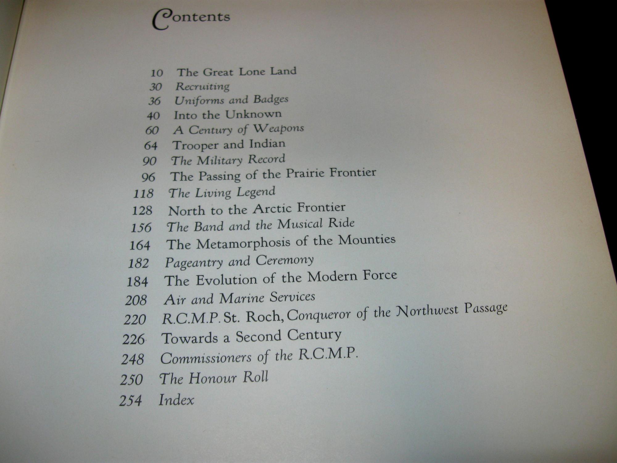 The Pictorial History of the Royal Canadian Mounted Police by Horrall ...