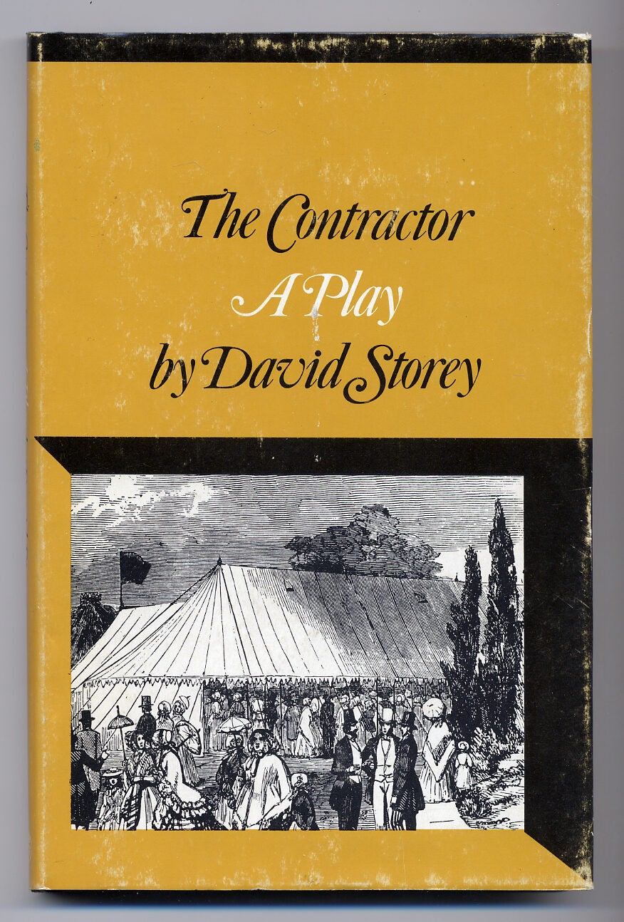 The Contractor by STOREY, David: Fine Hardcover (1970) | Between the ...