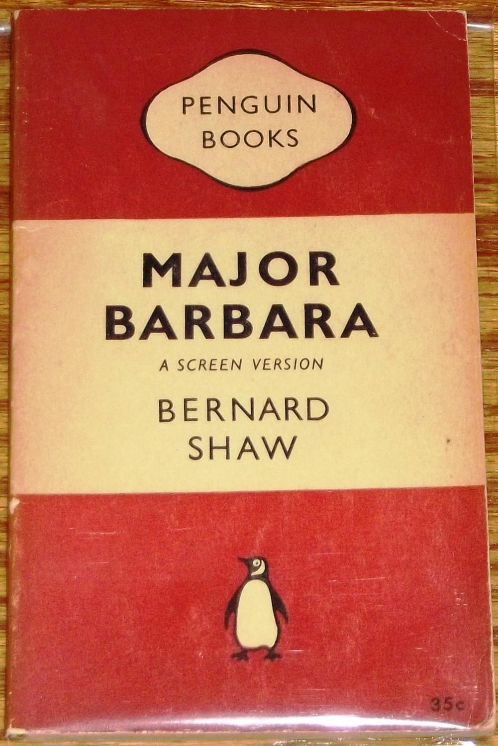 Major Barbara by Bernard Shaw: (1951) | My Book Heaven