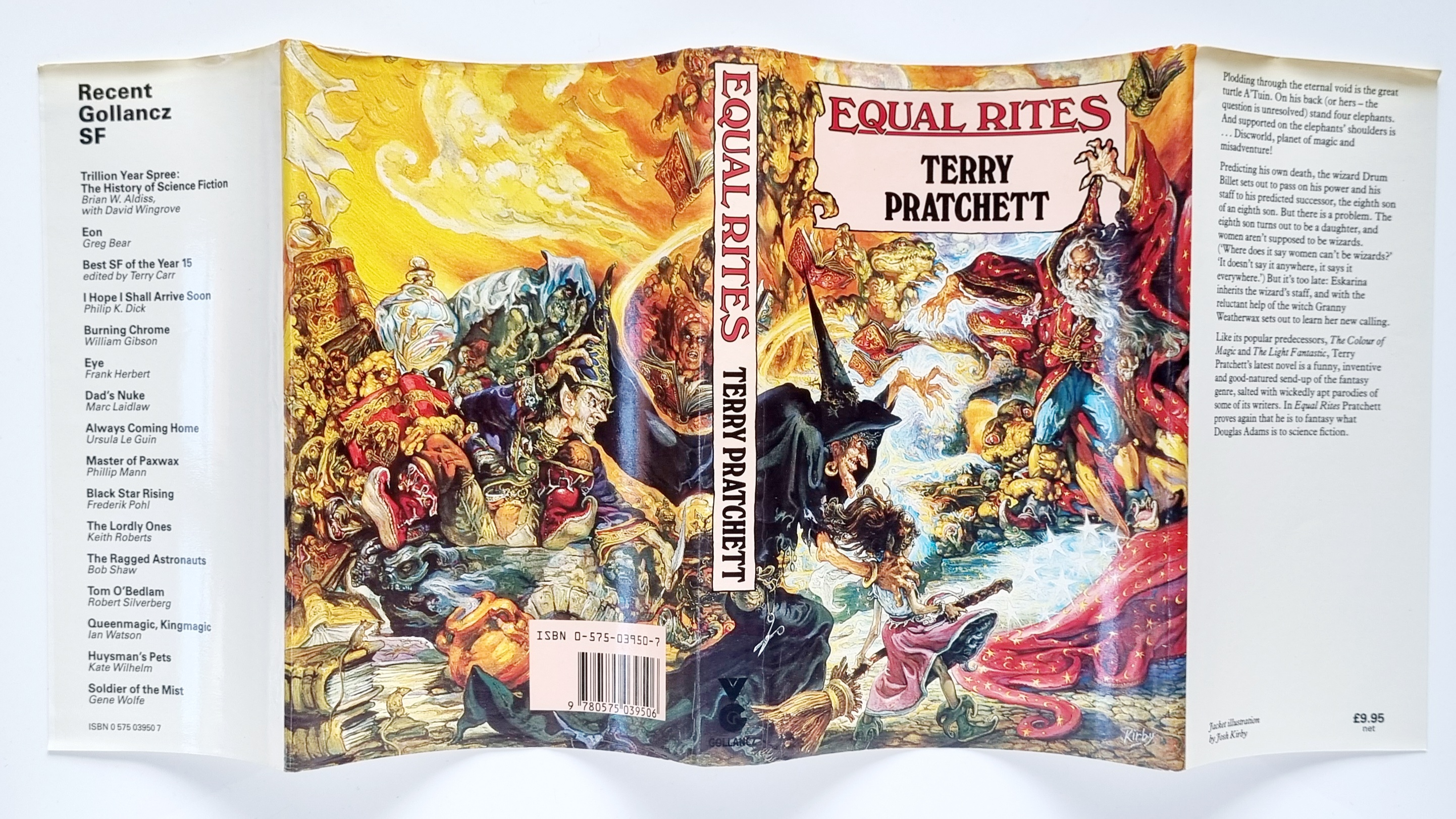 Equal Rites by Terry Pratchett: Very Good Hardcover (1987) First ...