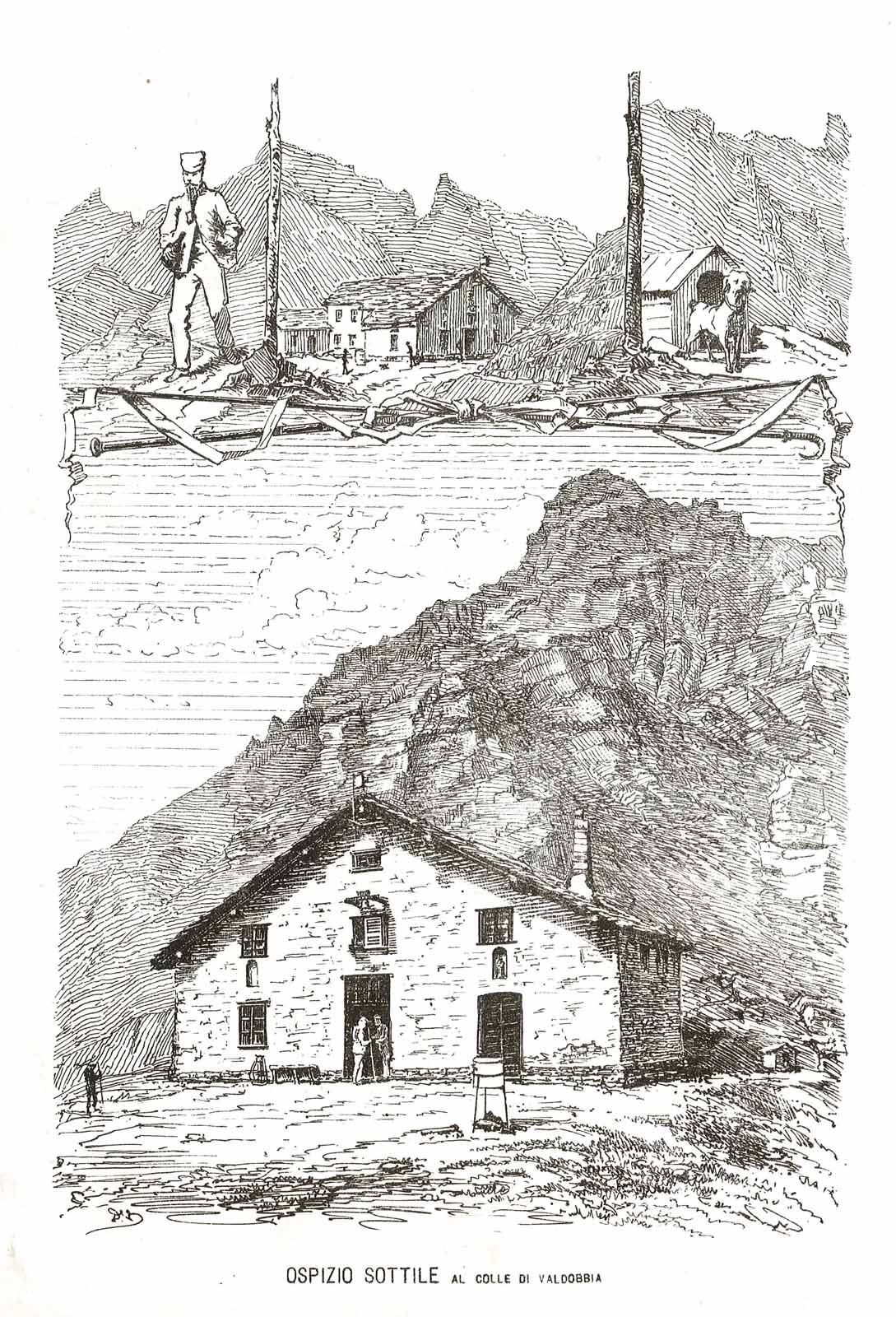 OSPIZIO SOTTILE al Colle di Valdobbia by Vallino Domenico | Sergio Trippini