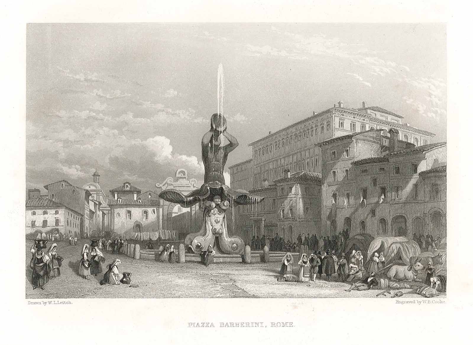 Piazza Barberini, Rome by Leitch | Sergio Trippini