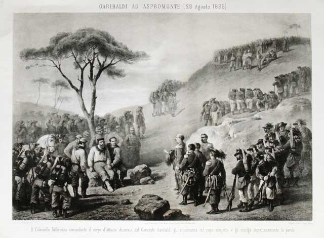 Garibaldi ad Aspromonte (29 Agosto 1862) Il Colonnello Pallavicino ...