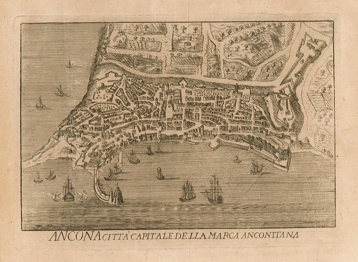 Ancona città capitale della Marca Anconitana by Orlandi Cesare descr ...