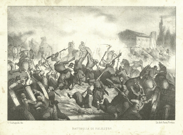 Battaglia di Palestro by Usigli Angelo edit. | Sergio Trippini