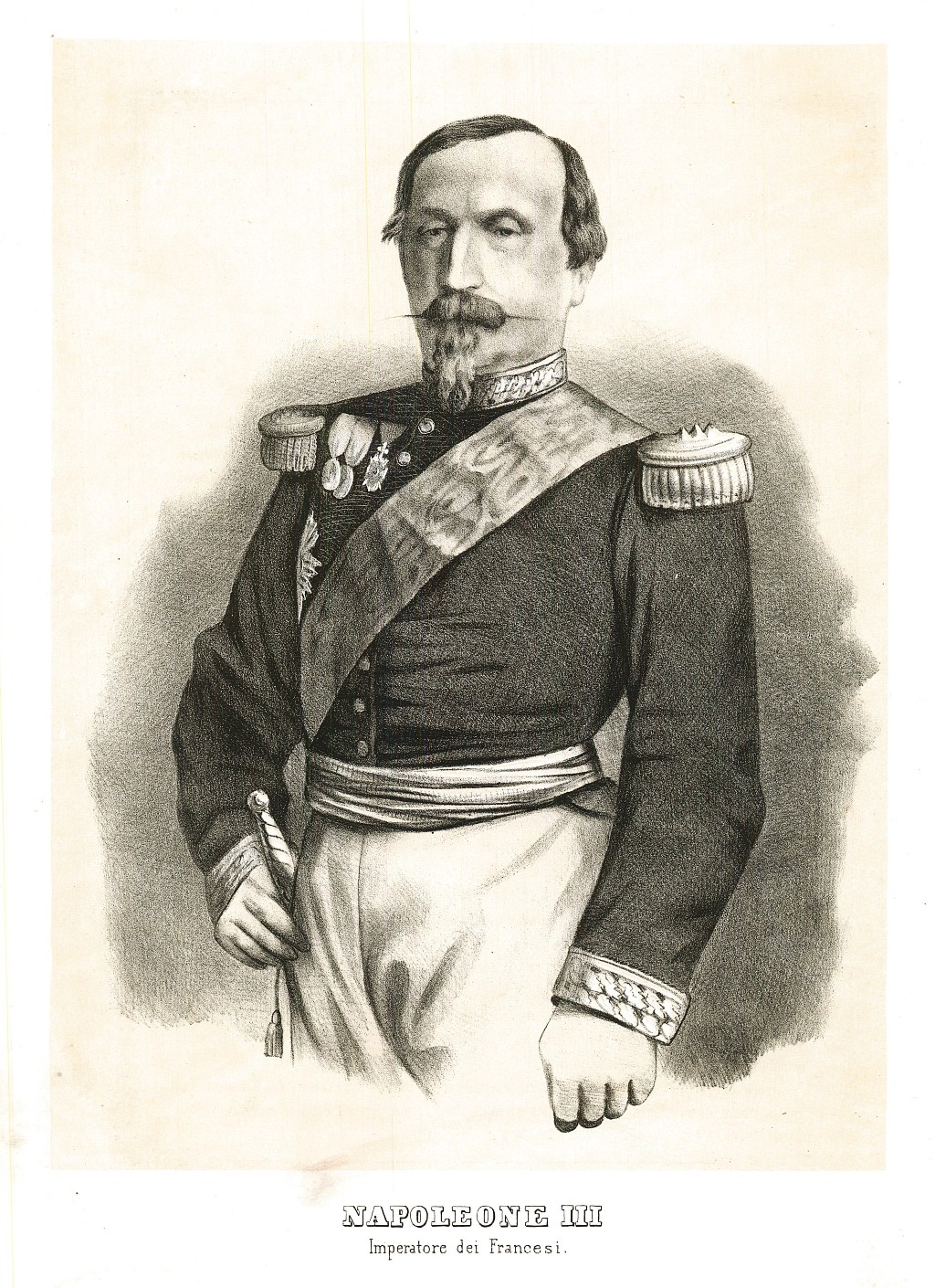 Napoleone III Imperatore dei Francesi by Pistolesi edit.: (1860 ...
