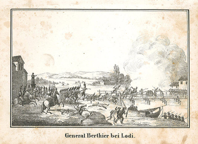 General Berthier bei Lodi von Reclam Ph. edit.: (1842) | Sergio Trippini