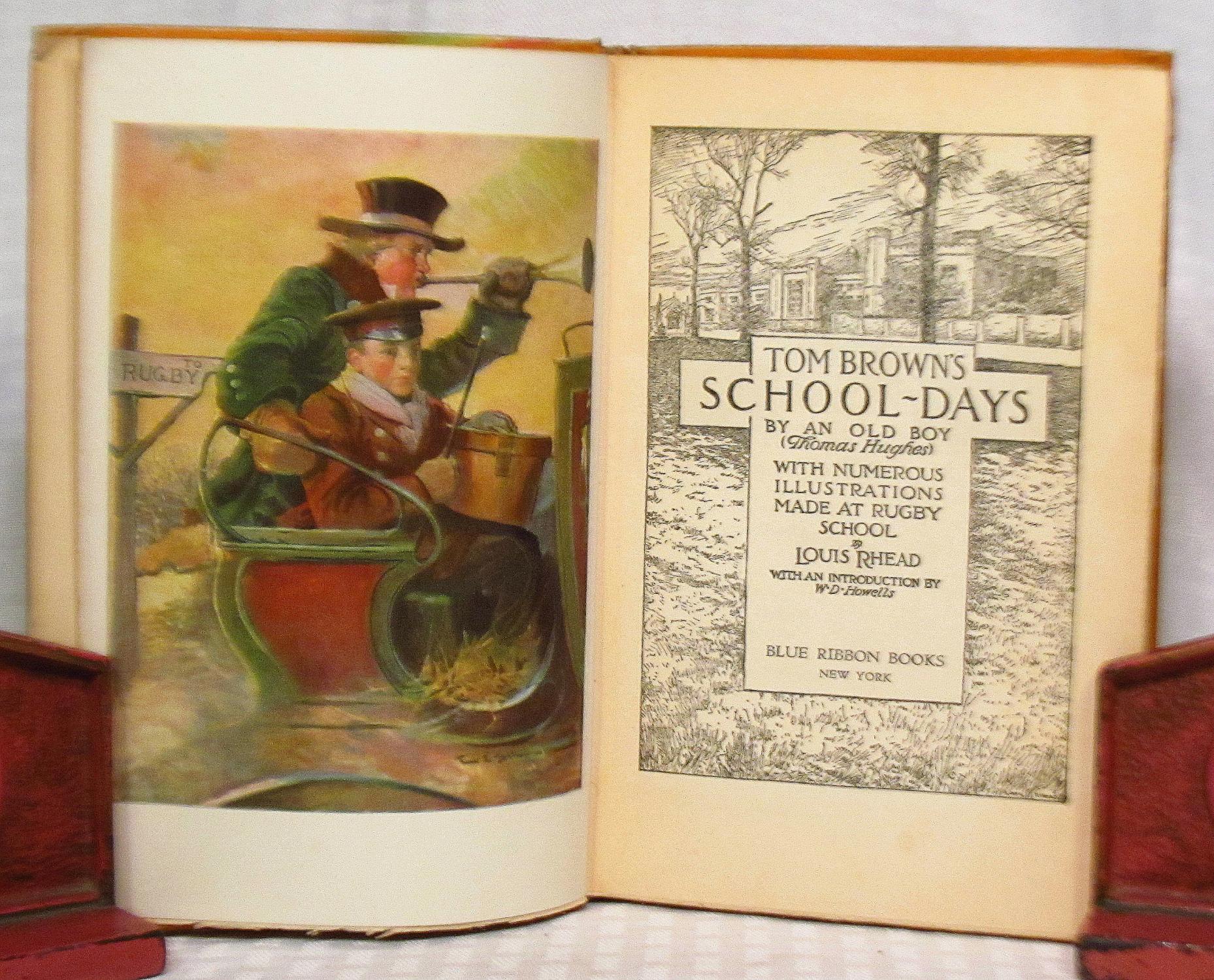 Tom Brown's School Days by an Old Boy (Thomas Hughes) by Louis Rhead ...
