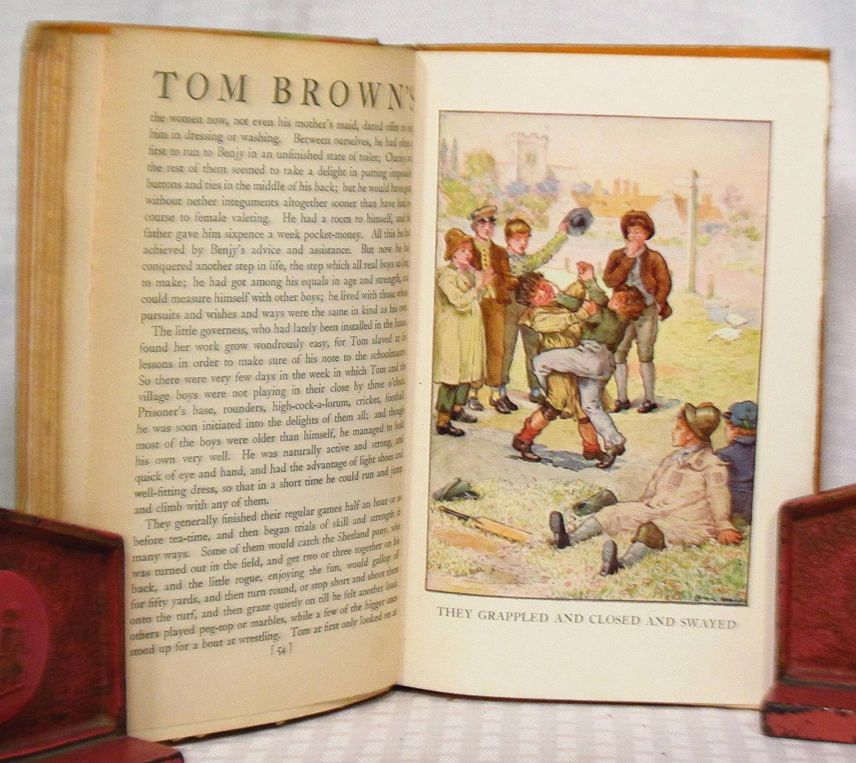 Tom Brown's School Days by an Old Boy (Thomas Hughes) by Louis Rhead ...