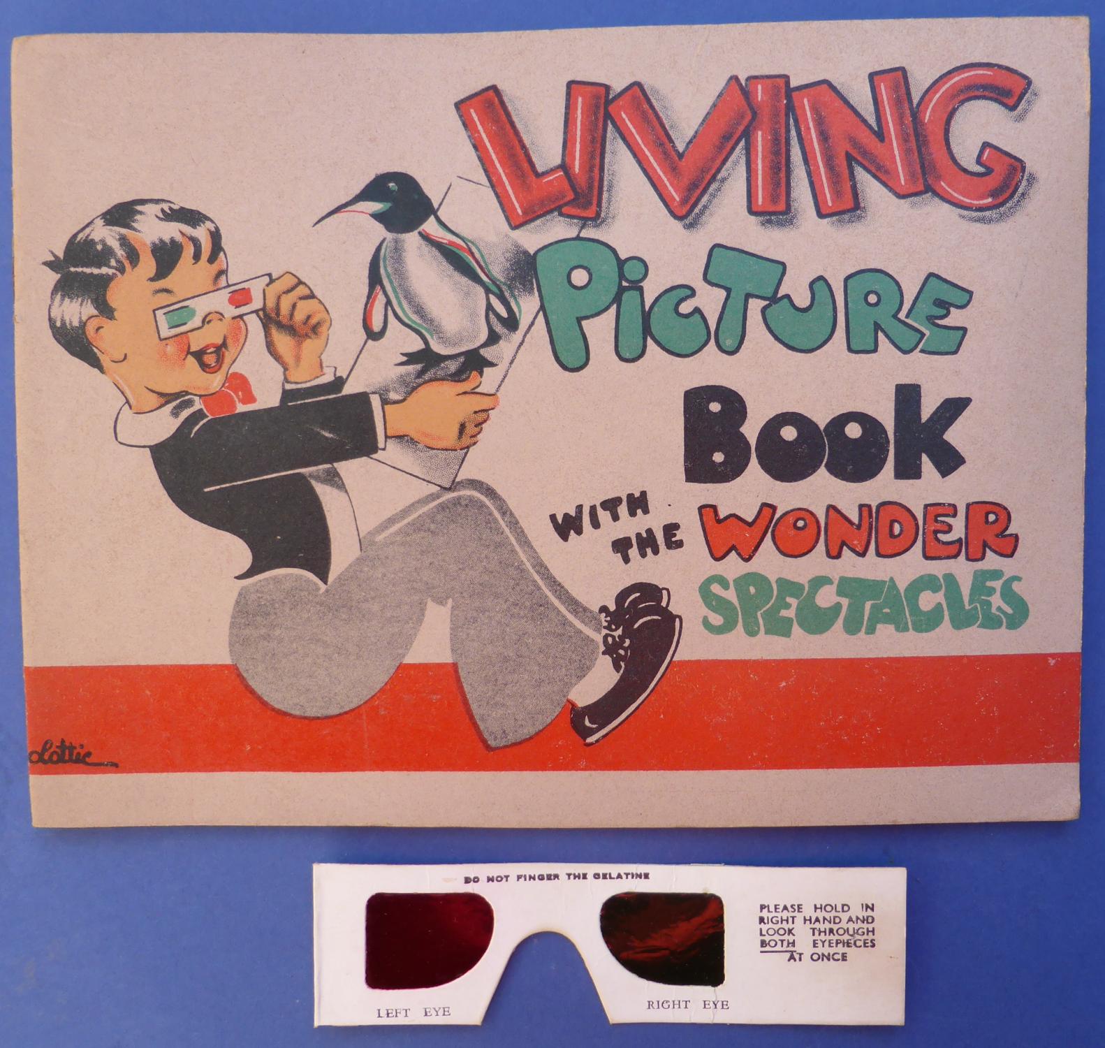 Living Picture Book with the Wonder Spectacles ( 3-D 3D 3 D Three ...