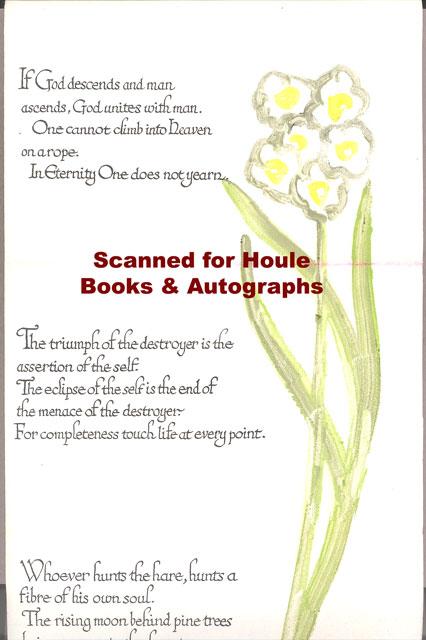 Scroll of Proverbs by LISTER, Raymond: Fine Soft cover (1960) 1st ...