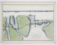 Plan and Elevation of the Union Bridges - Ottawa River, near the Falls ...