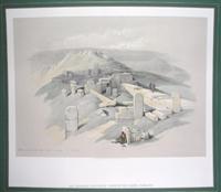 An Ancient Egyptian Temple on Gebel Garabe. by Roberts, David ...