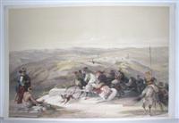 Sabaste, Ancient Samaria von Roberts, David: (1844) Kunst / Grafik ...