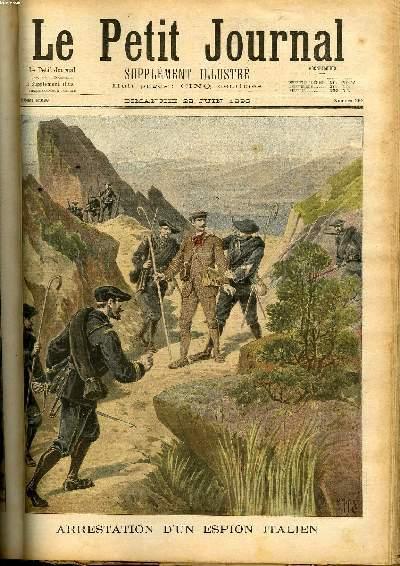 LE PETIT JOURNAL - supplément illustré numéro 293 - ARRESTATION D'UN ...