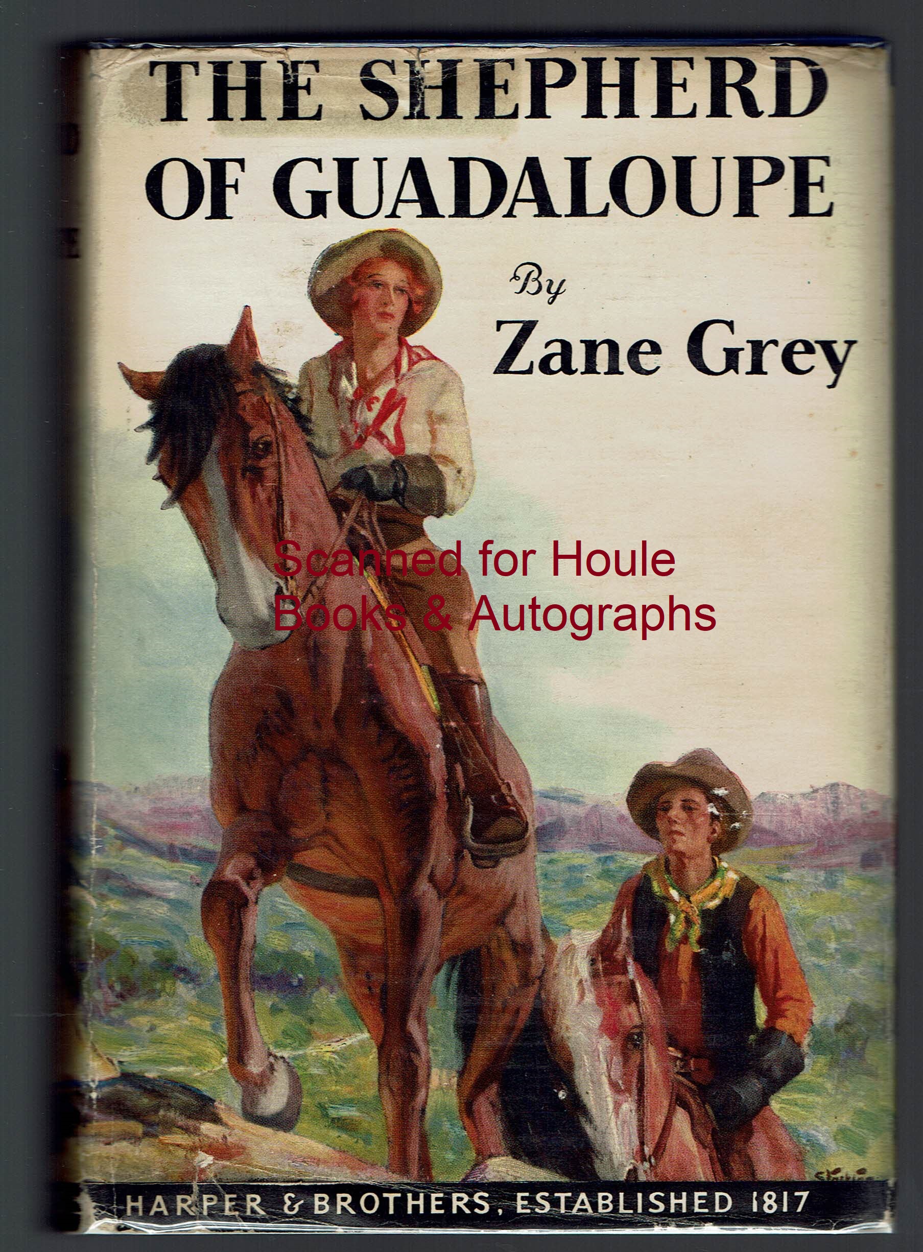 The Shepherd of Guadaloupe by Grey, Zane: Very Good Hardcover (1930 ...